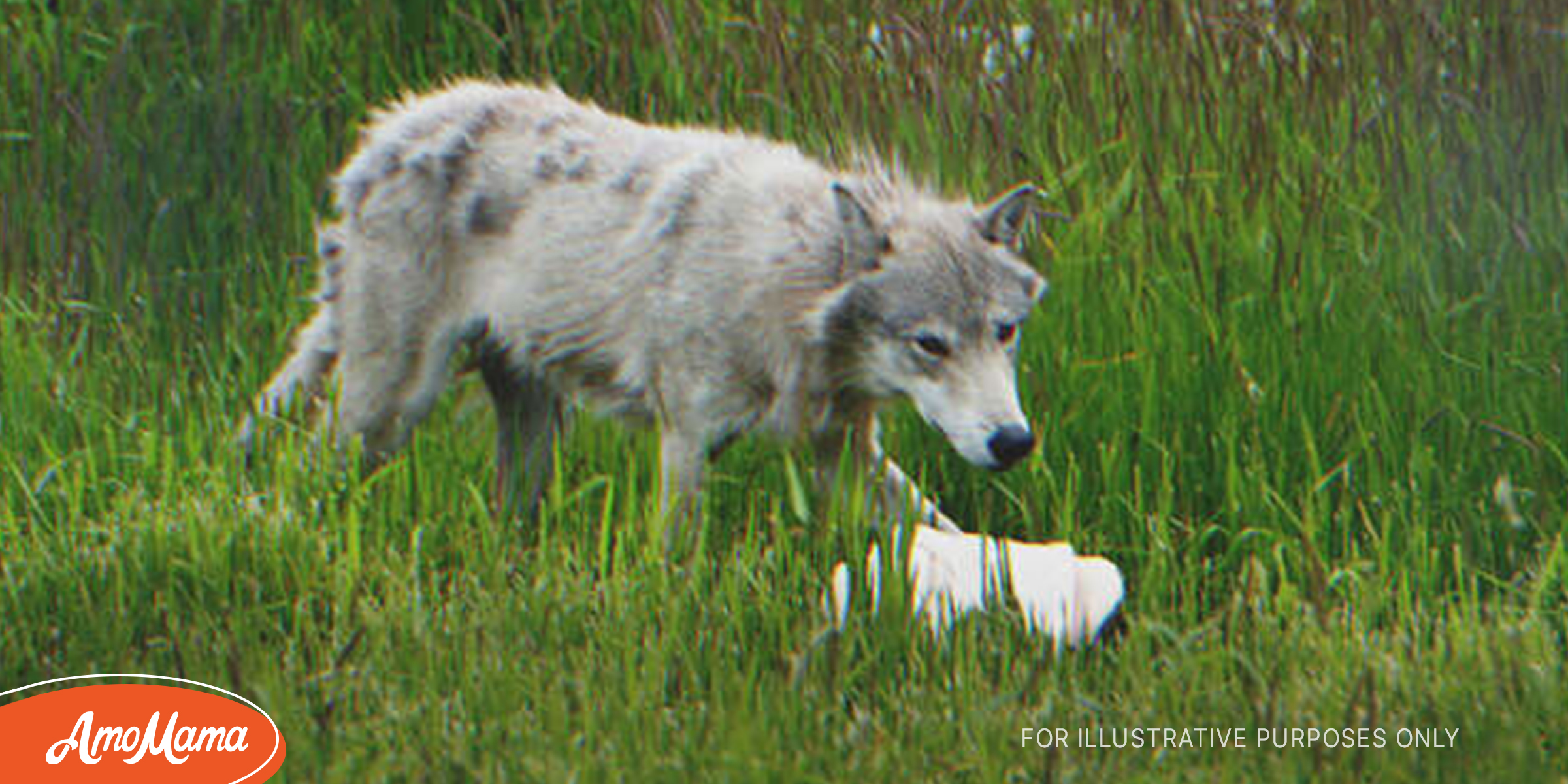 Forest Ranger Sees Wolf Approaching His Hut, Notices Baby in Its Jaw ...