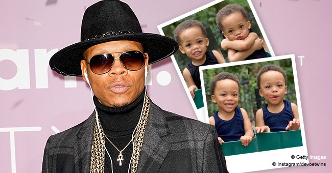 New Edition's Ronnie DeVoe's Twin Sons Melt Hearts with Their Adorable ...
