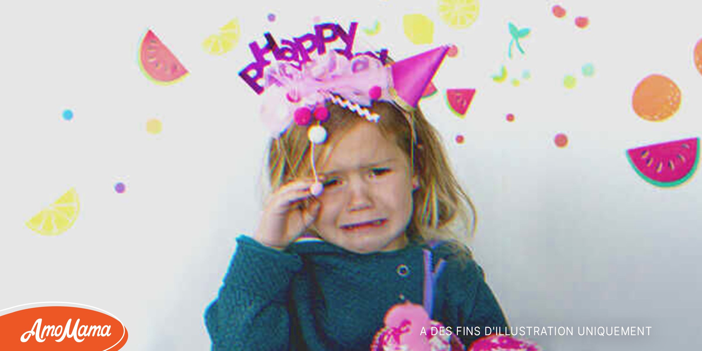 Une fillette qui pleure en apprenant qu'elle va avoir un frère, devient ...