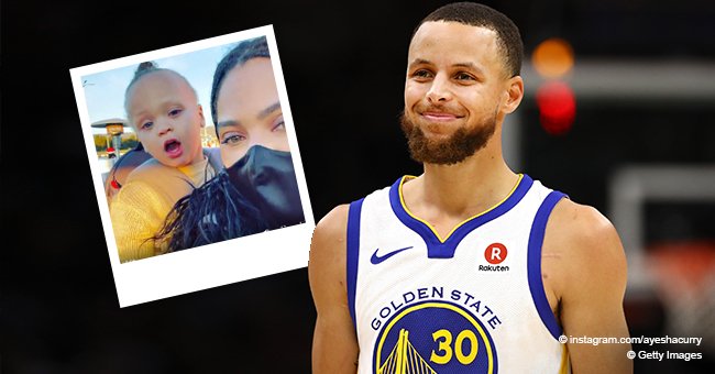 Steph Curry's Baby Son Canon Jack Shows Cute Top Knot and Wishes Happy ...