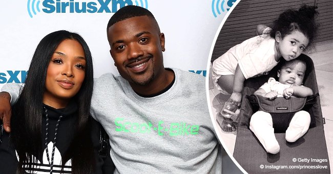 Ray J's Wife Princess Love Shares Photo of Their Kids Looking like Their Mini-Mes