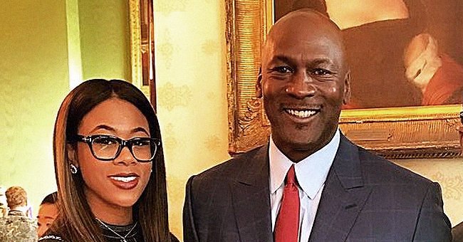 Michael Jordan's Look-Alike Grandson Shows His Nose & Lips Sitting in ...