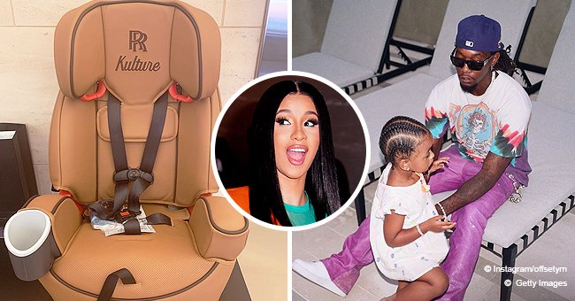 Rapper Offset Shows off His Daughter Kulture's Personalized $8,000 ...