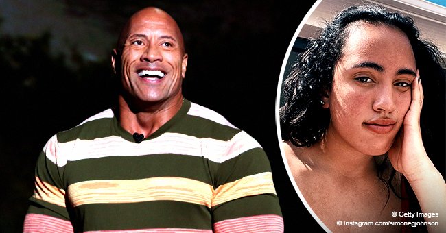 Dwayne 'The Rock' Johnson's Daughter Simone Shares a New Selfie