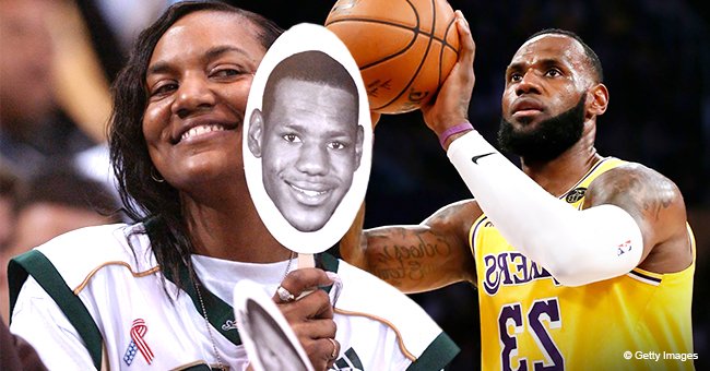 LeBron James' Mom Gloria Proudly Declares She Is His Number One Fan in ...