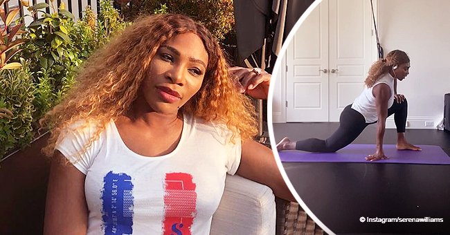 Serena Williams Shares Video of Quarantine Stretching Routine to Stay Fit