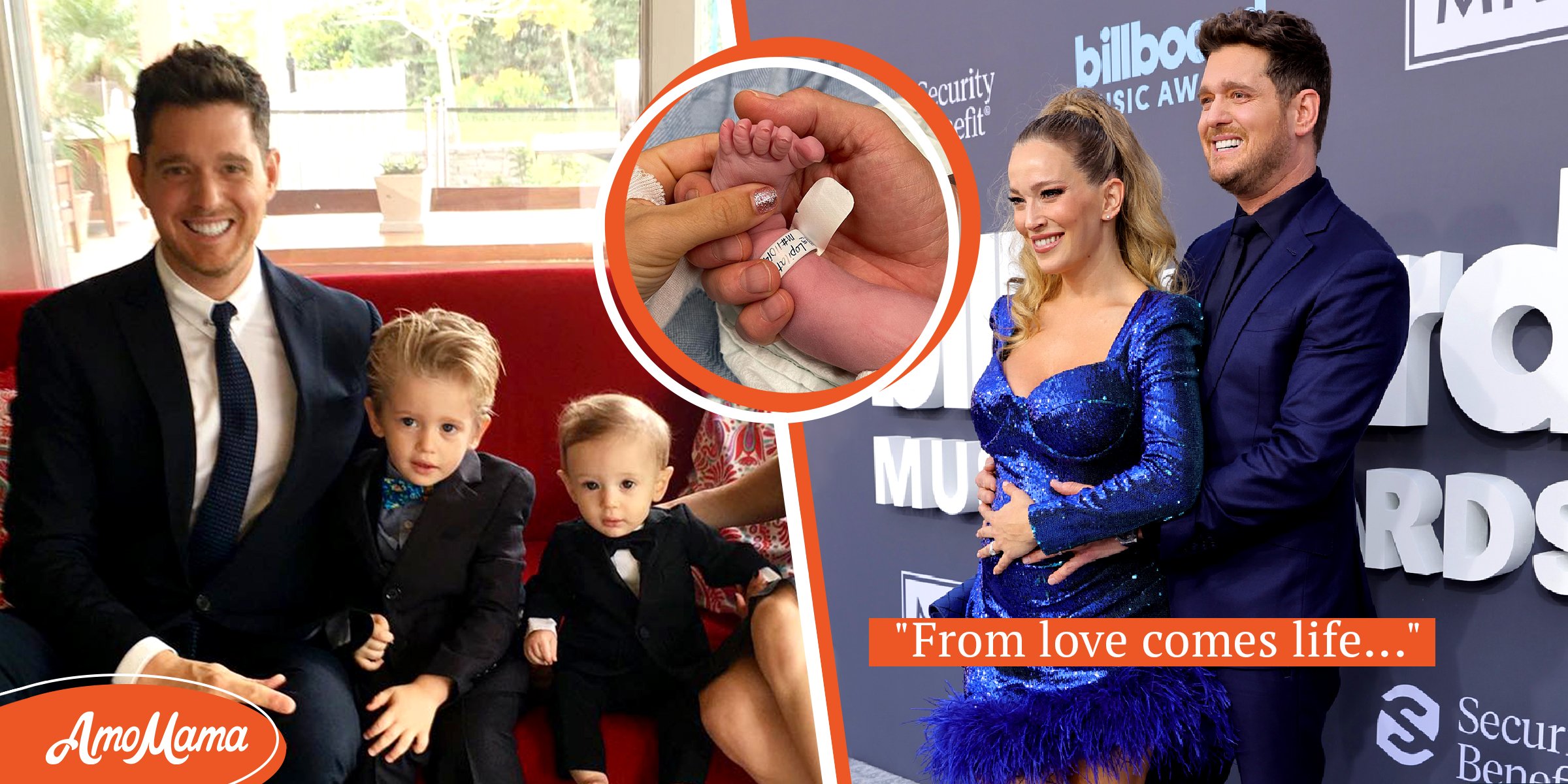 Michael Bublé Is 'Obsessed' with Newborn Baby — His Son Was 'Distraught ...