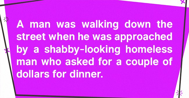 Daily Joke: A Generous Man Meets a Beggar on the Street