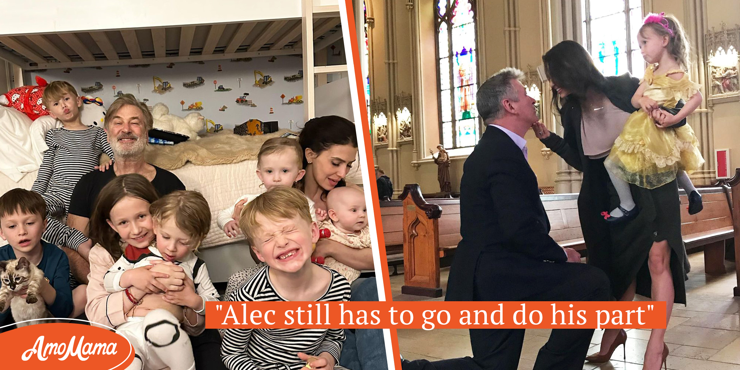 Alec Baldwin Appears in Idyllic Family Pic & Begged Not to Have More ...