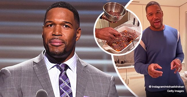Michael Strahan of NFL Praised for Showing His Cooking Skills in a New ...