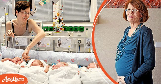 Alleinerziehende Mutter von 13 Kindern bringt mit 65 Vierlinge zur Welt ...