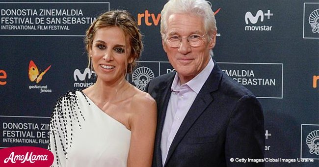 Richard Gere y su esposa compartieron fotos del día de su boda