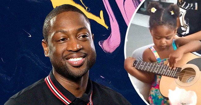 Dwyane Wade's Daughter Kaavia Gives a Guitar Performance & Receives a ...