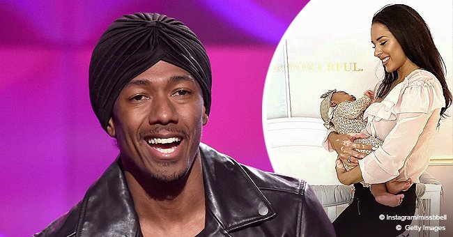 Brittany Bell Looks Cute Cradling Her & Nick Cannon's Daughter Powerful ...