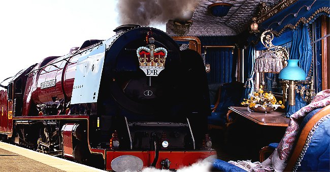 El Tren Real en el que la realeza británica viaja desde hace más de 100 ...