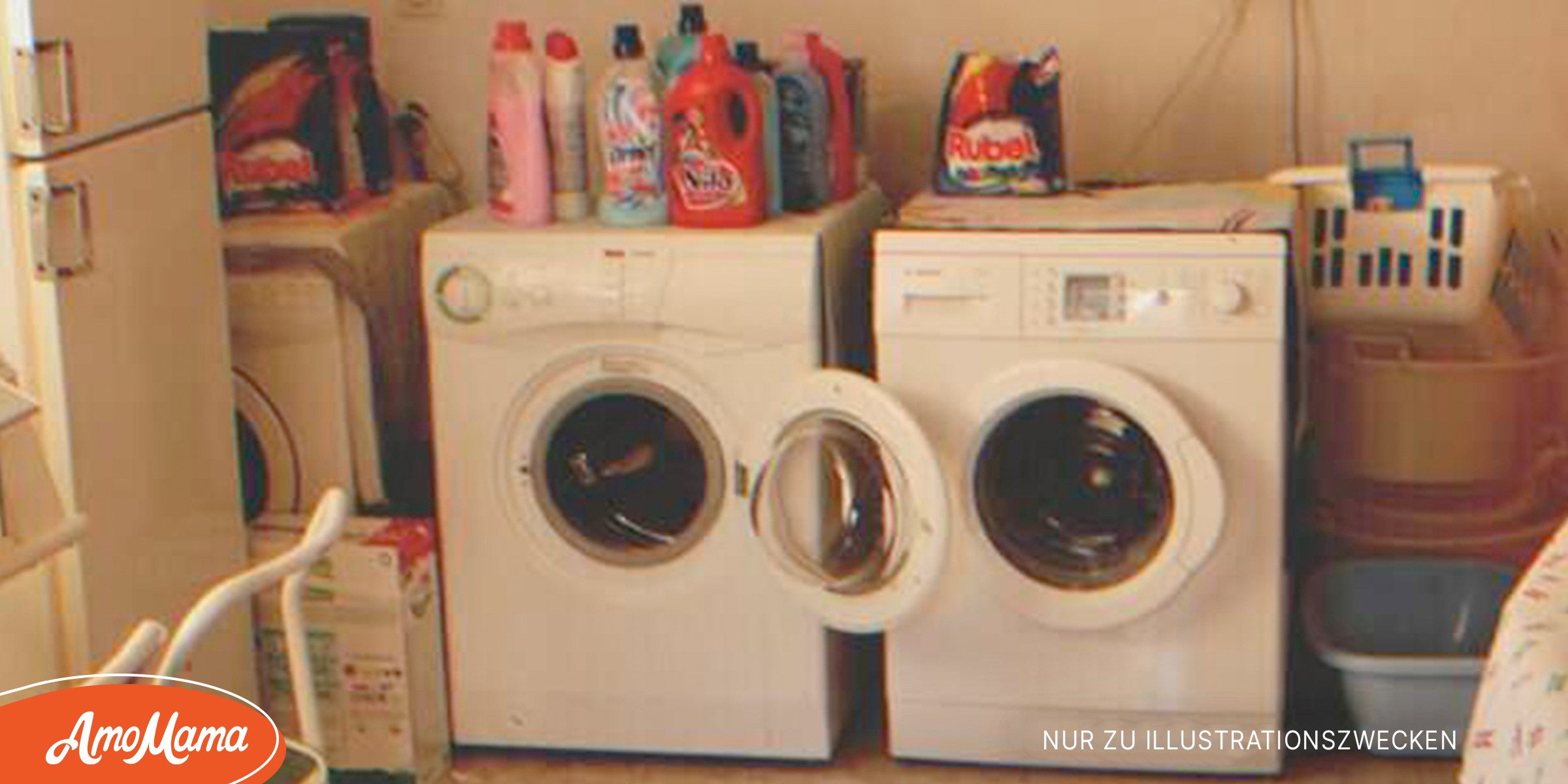 Das Dienstmädchen wäscht die Wäsche des Chefs und findet das Testament ...