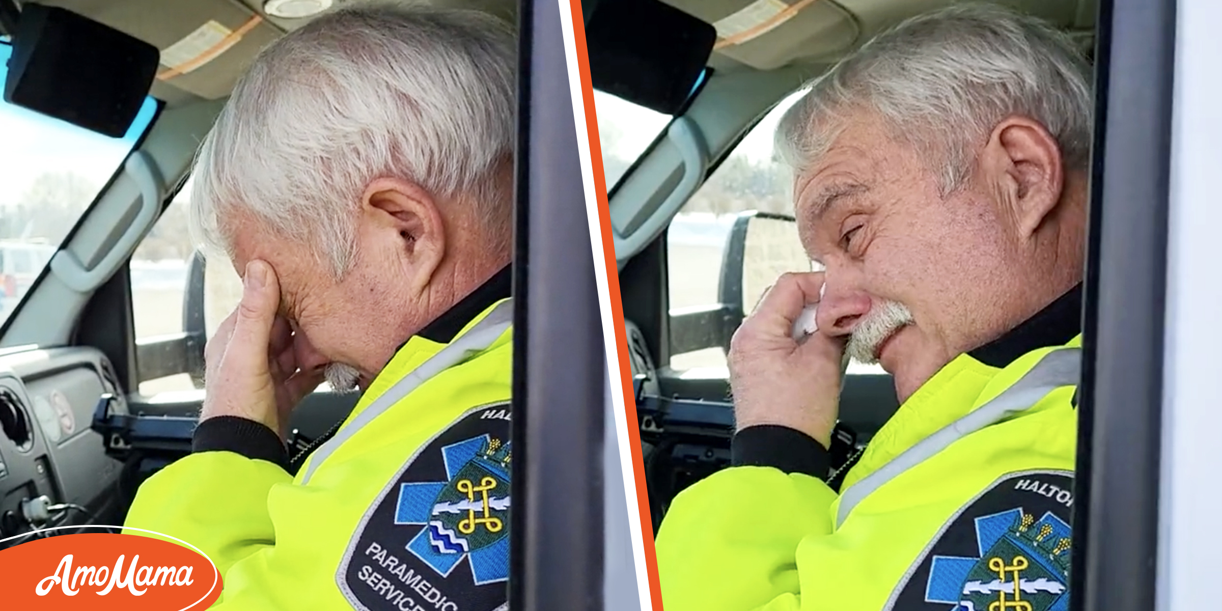 Erfahrener Sanitäter weint bei seinem letzten Einsatz an seinem letzten ...