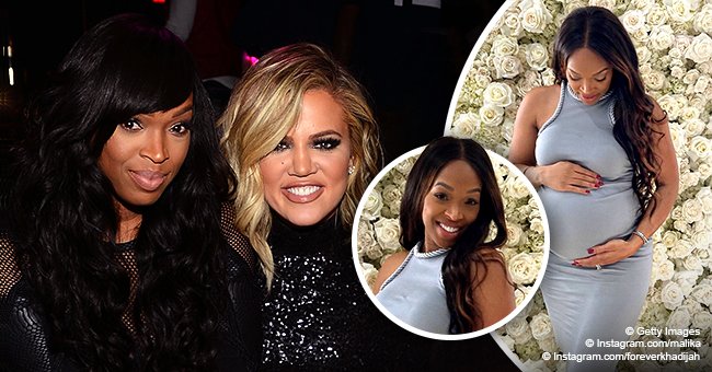 Khloé Kardashian's BFF Khadijah Haqq Shows off Her Baby Bump as She ...