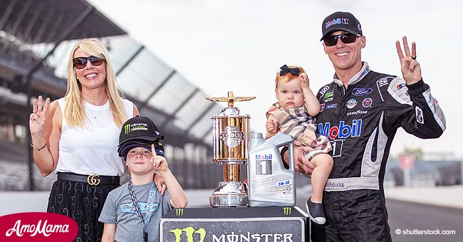 NASCAR Star Kevin Harvick's Beautiful Wife DeLana & Their Two Kids: 5 ...