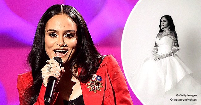 Kehlani Looks Beautiful Posing in a Fluffy Wedding Dress with Classy ...