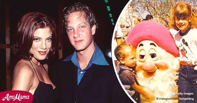 Tori Spelling of BH90210 Shares Sweet Throwback Pic with Brother Randy ...