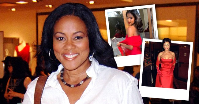 Lela Rochons Daughter Asia Stuns Wearing The Same Red Dress Her Mom