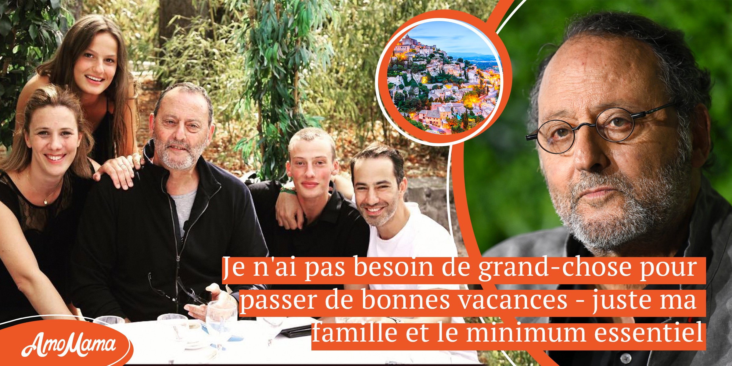 Jean Reno, père de 6 enfants, choisit une vie à la campagne avec sa ...