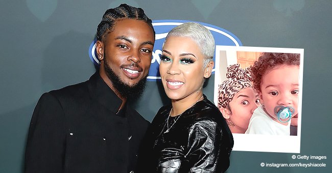 Keyshia Cole Shares Playful Snap with Adorable Son Tobias Who Looks ...