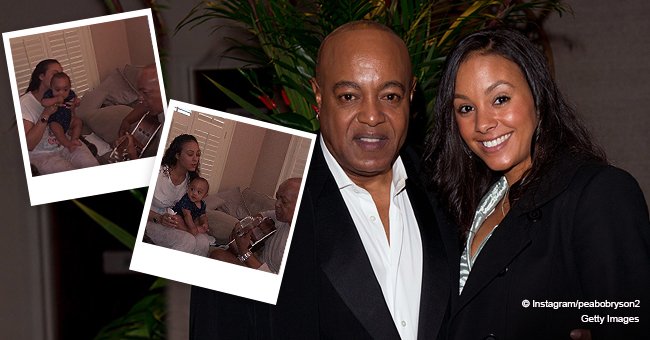 Peabo Bryson Plays Guitar and Sings for Wife Tanya & Their Baby Son ...