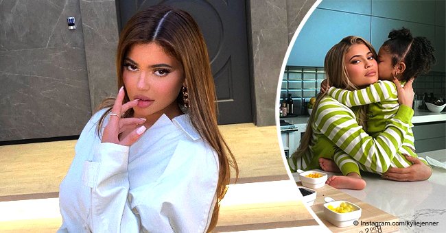 Kylie Jenner & Stormi Wear Matching Outfits as They Hug in Pics ...