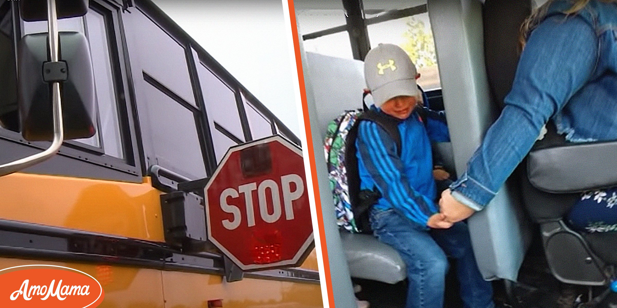 Bus Driver Notices Crying 4-Year-Old and Holds His Hand on His First ...