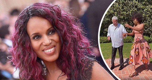 Kerry Washington's Father Earl Steals the Show Dancing with Her ...