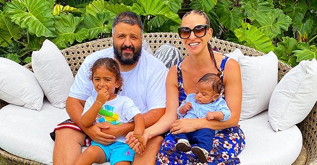 DJ Khaled Shares Easter Photo with Wife Nicole Tuck and Two Cute Sons ...