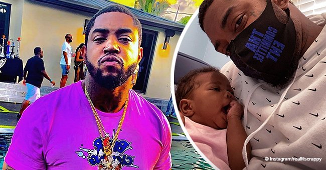 Lil Scrappy Poses with His Newborn Daughter in a New Photo & Fans Say ...