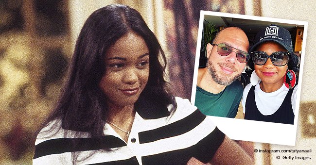 Tatyana Ali & Her Husband of 4 Years Vaughn Rasberry Smile as They Pose ...