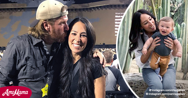 Joanna Gaines Shares Tender Photo of Baby Crew and He's Already so Big