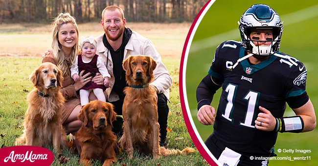 Madison Oberg and Carson Wentz Are Raising a Baby Daughter Hadley ...