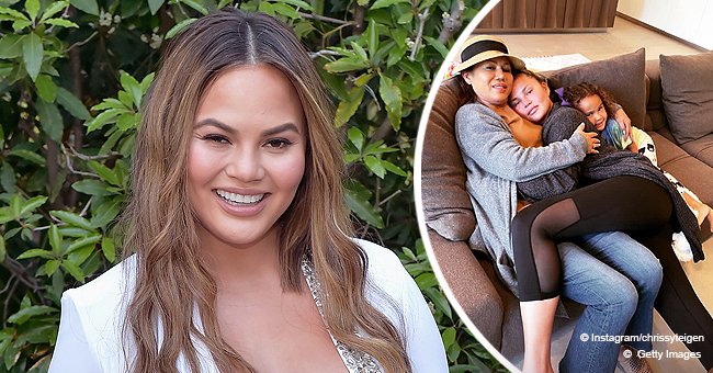 Chrissy Teigen Shows off 3 Generations of Her Family in Cute Pic Posing ...