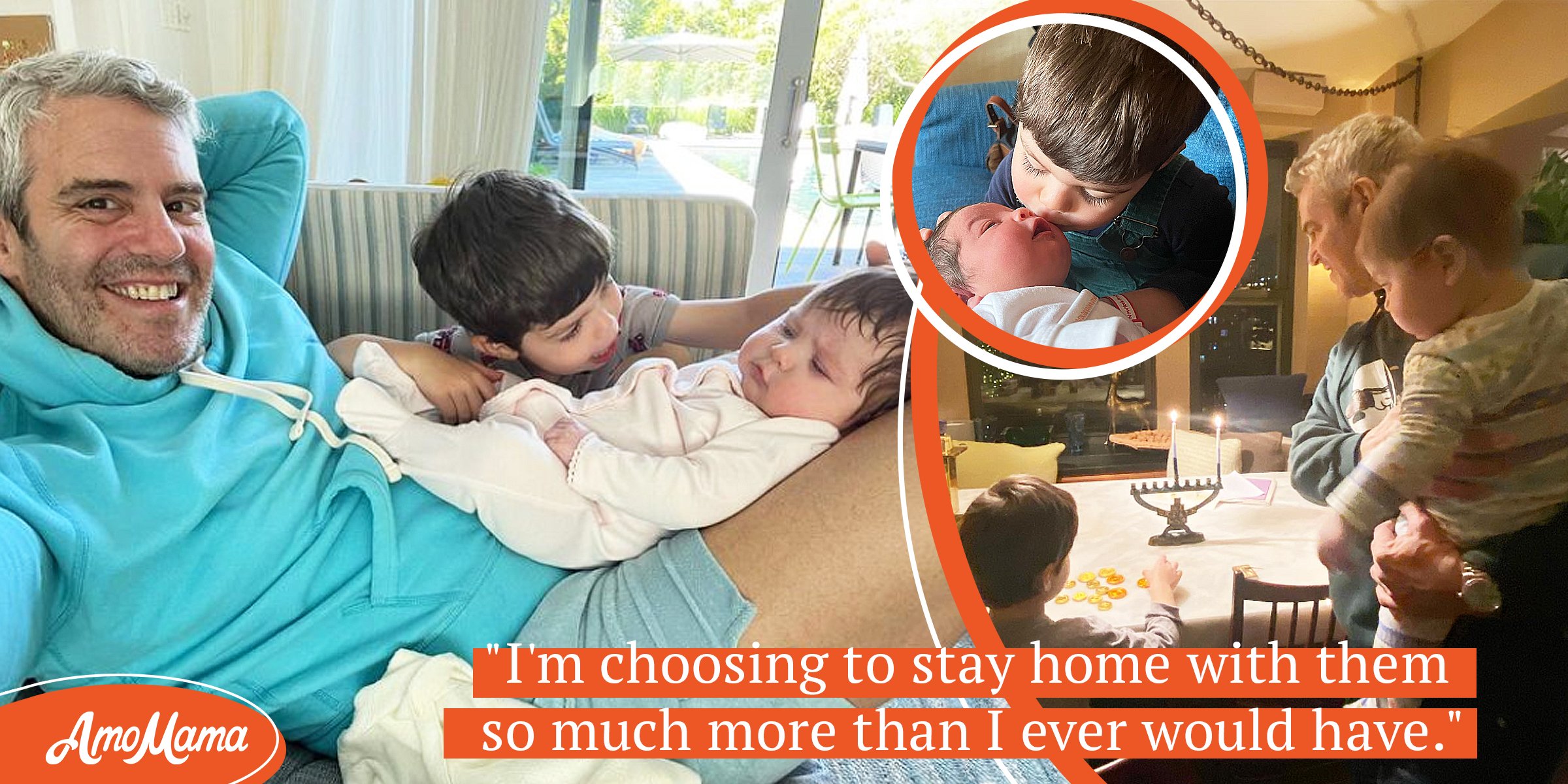 Single Dad Andy Cohen Celebrates Hanukkah with His 2 Kids — He Changed ...