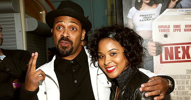 Mike Epps' Baby Indiana Poses Adorably in a Photo Shoot Wearing Polka-Dot Onesie & Matching Hat