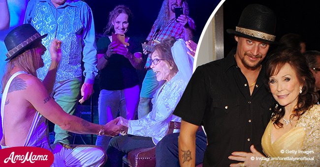 Loretta Lynn & Kid Rock Tease about Getting Married at Her Son's Vow ...