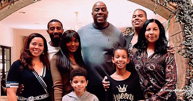 Magic Johnson's Only Daughter Elisa Debuts Short Hair & Flaunts Skimpy ...