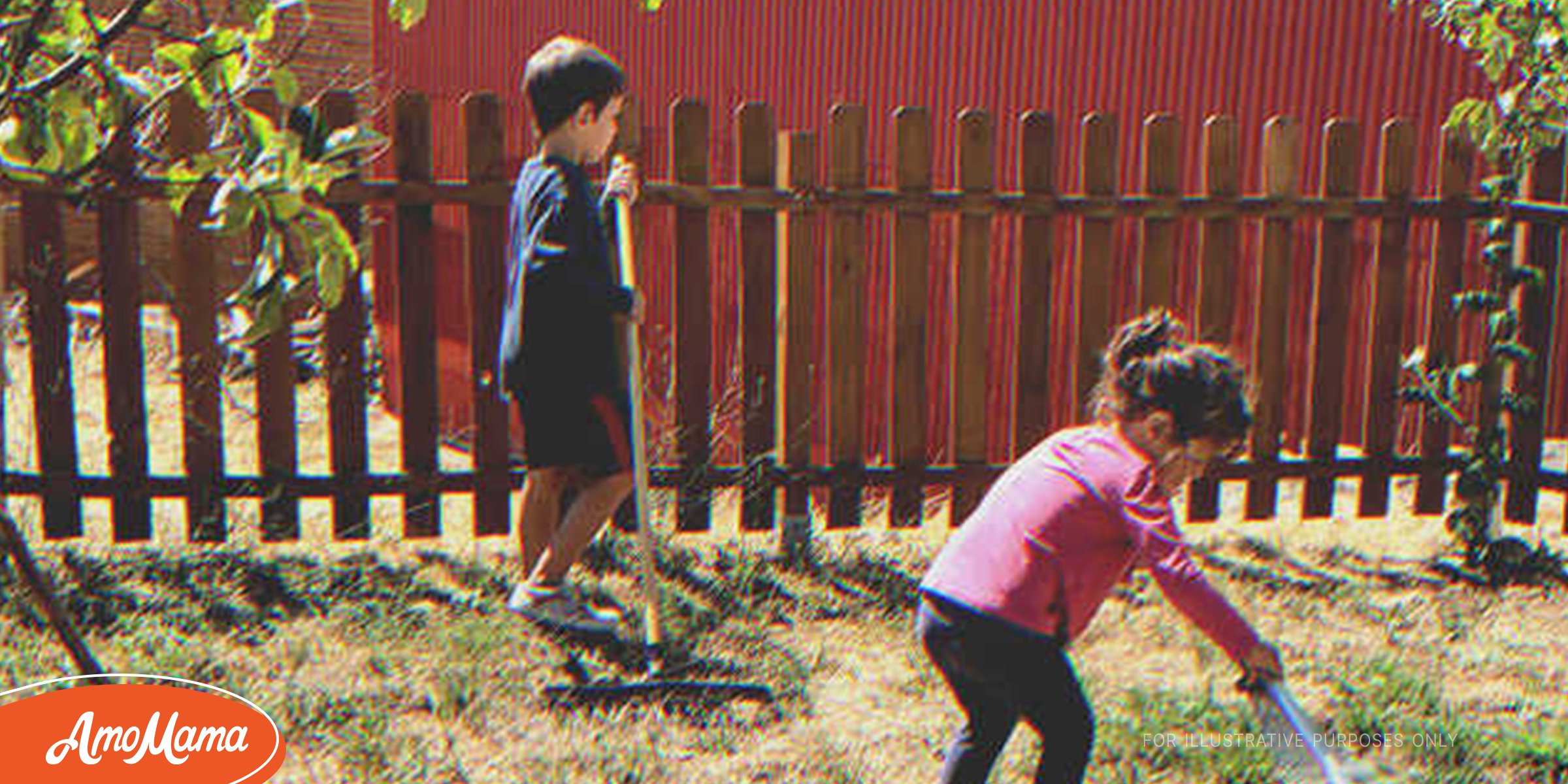 Adopted Kids Help Old Neighbor Clean Her Yard, Find a Dozen Jars Buried ...