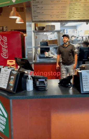 Wingstop Employee Gets Fired as She's Filmed Screaming at Work