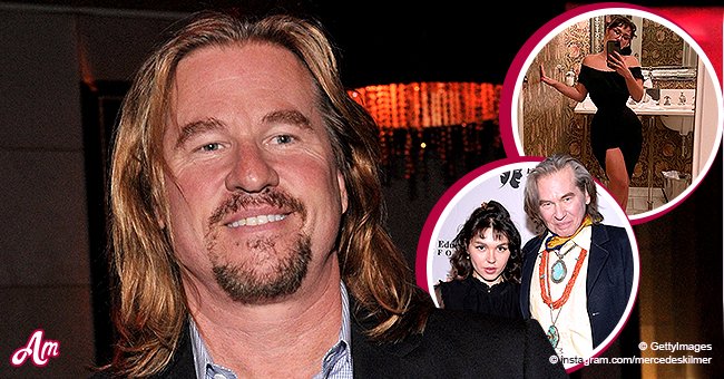 Val Kilmer’s Daughter Mercedes Flaunts Her Tiny Waist in a Black Dress ...
