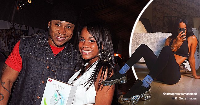 LL Cool J's Daughter Samaria Leah Shows off Fit Figure in Tight Leggins ...