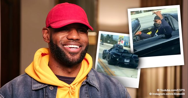 Watch LeBron James Casually Drive a Rare $1 Million Supercar in This ...