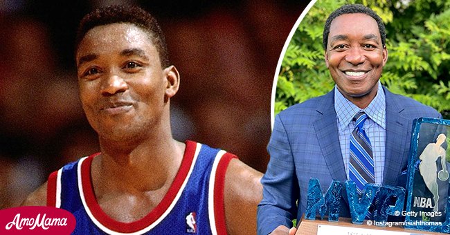 NBA Legend Isiah Thomas Is Reunited with His Stolen All-Star MVP Trophy