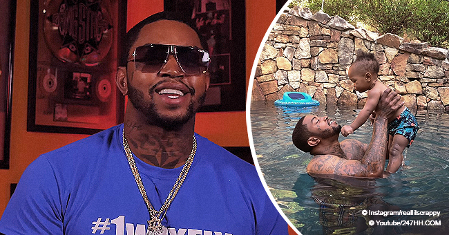 LHHATL Star Lil Scrappy Spends Quality Time with Son Breland in a Pool ...