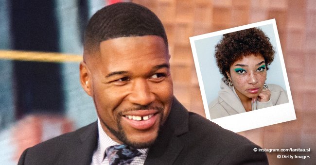 Michael Strahan's 1st Daughter Tanita Looks Bold with Turquoise ...